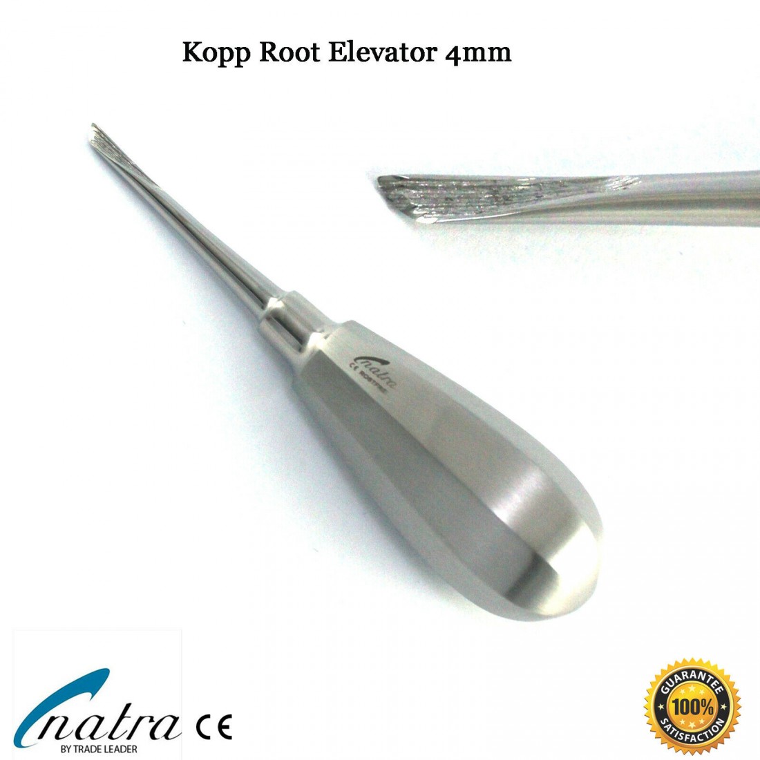 6 Pcs Dental Root Elevators Kopp Oral Surgery PDL Luxating Tooth loosening