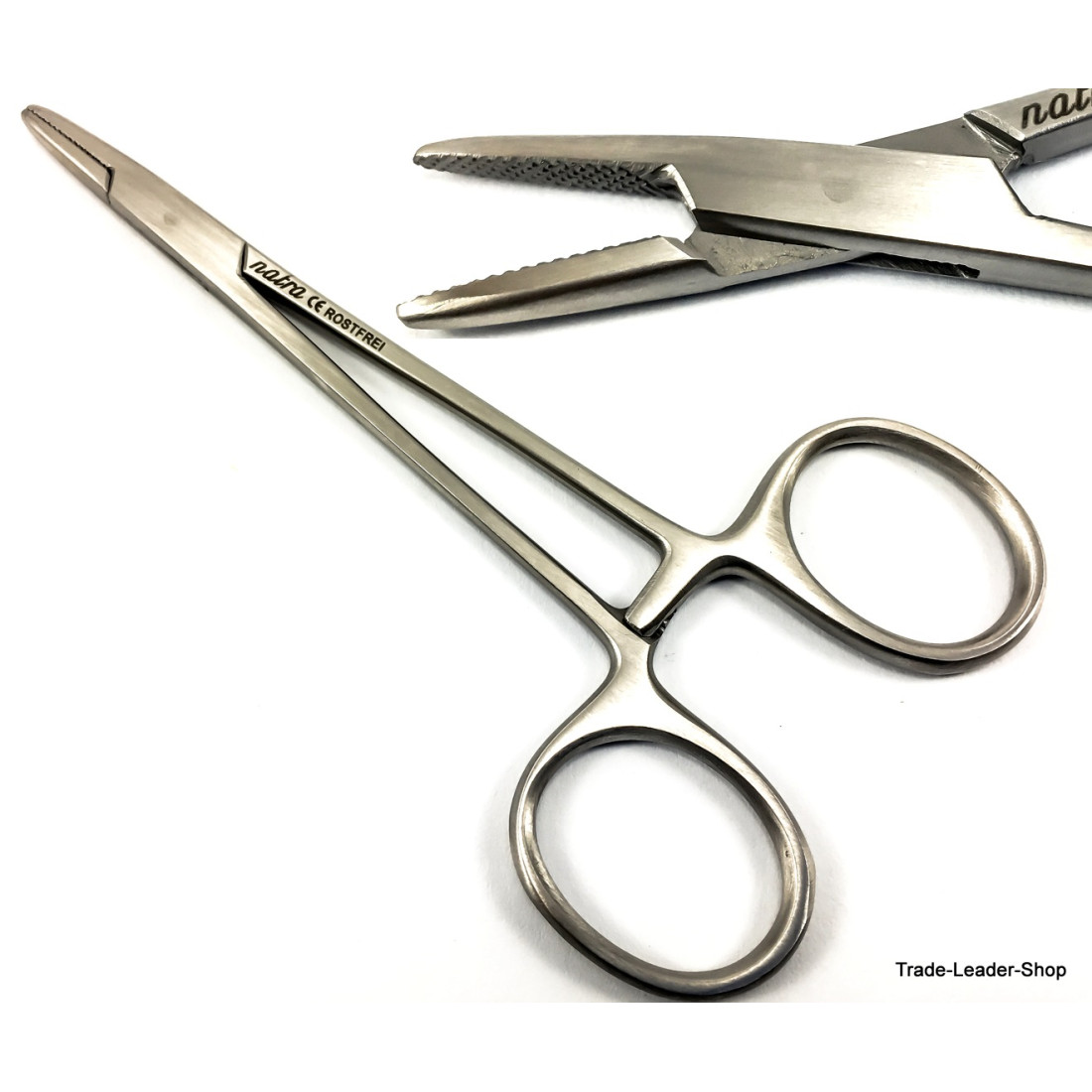 Baumgartner Needle Holder straight suture surgical forceps plier