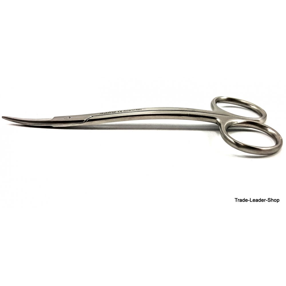 LaGrange scissors curved 13 cm surgical shears tissue dental gum Micro