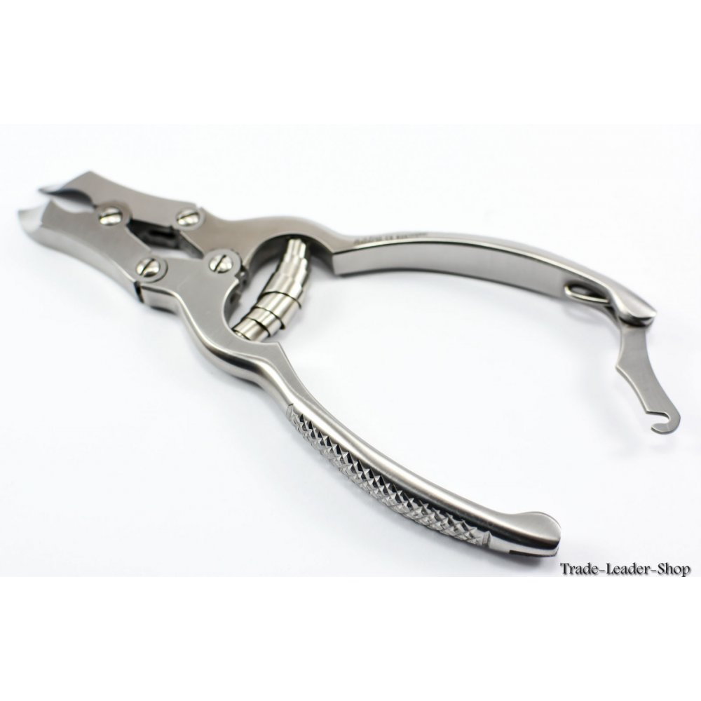 Nail plier strong Clipper Cutter Podiatry ingrown toenail half moon ...
