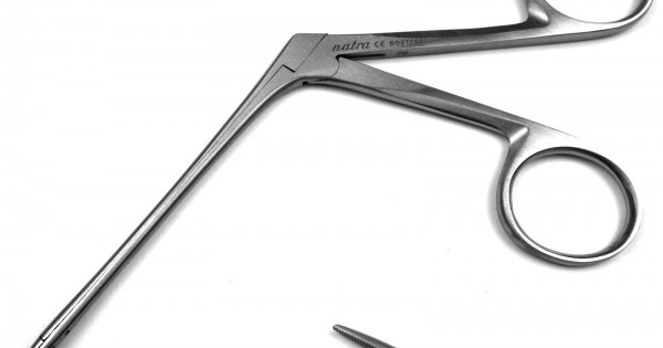 Micro Hartmann Ear forceps 8 cm pediatric ENT surgical Alligator shaft ...