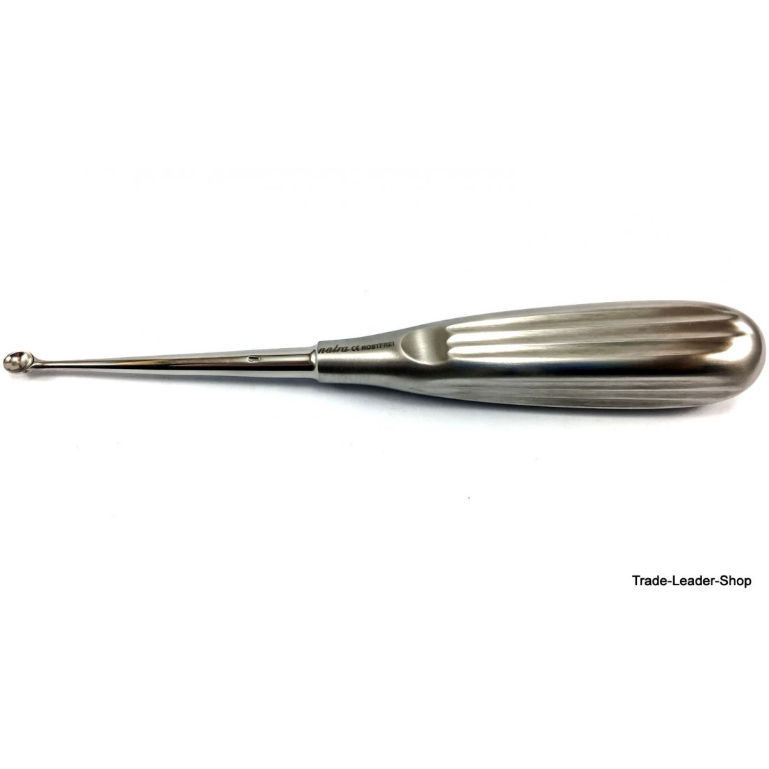 Bruns bone curette Round sharp spoon Fig. 1 dental tissue surgery 17 cm