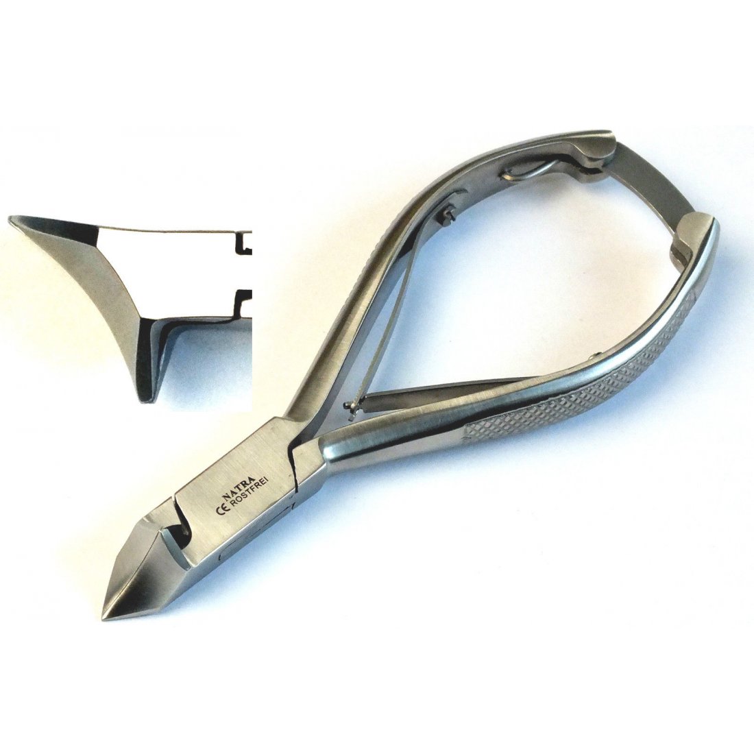 Nail plier Clipper Cutter Podiatry ingrown toenail full-moon Diabetic 14 cm