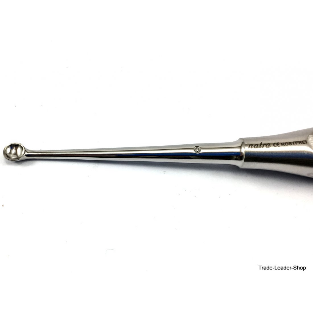 Bruns bone curette Round sharp spoon Fig. 0 dental tissue surgery 17 cm