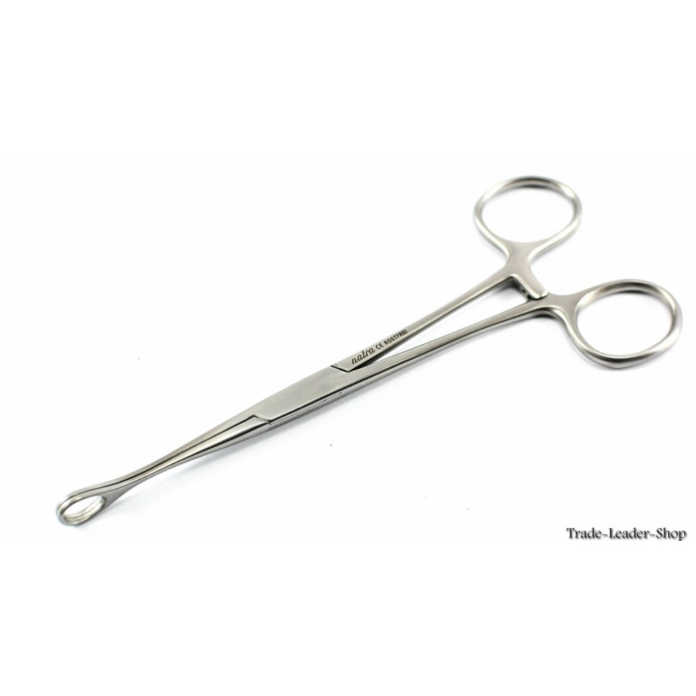 William Forcep Tattoo Piercing clamp body art ring sponge plier belly ...