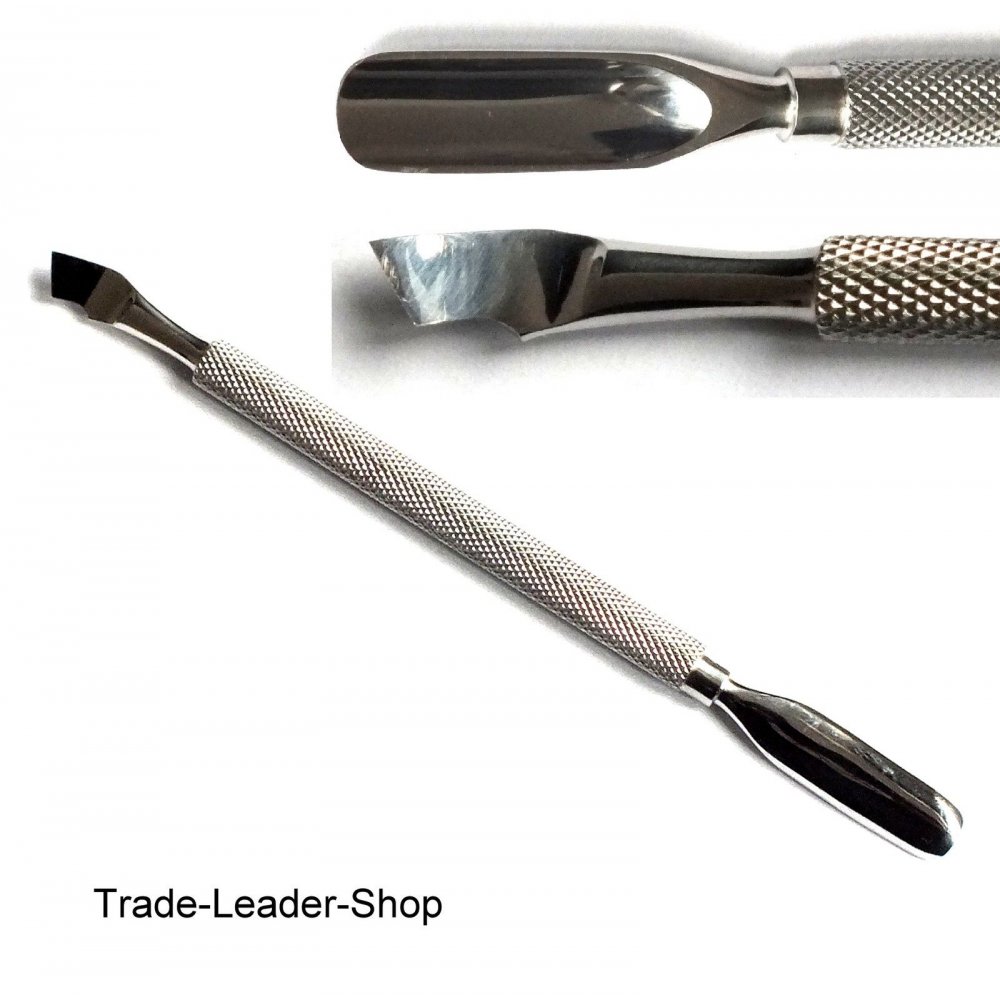 Cuticle Pusher, Gouges, Nail, Spatula, Pro Pusher NATRA German Quality