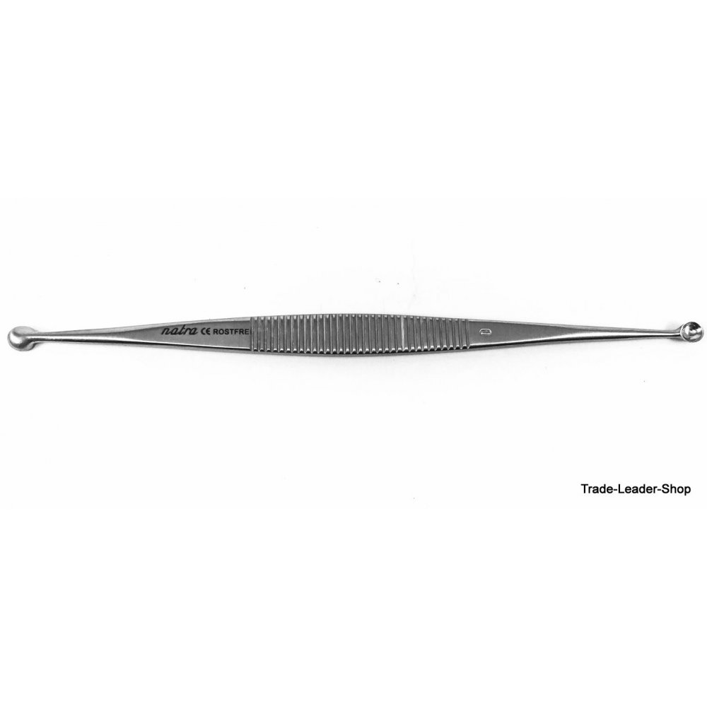 Martini bone curette Fig. 00 / 0 sharp spoon dental tissue surgery 13,5 ...